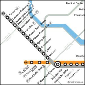 DC Metro Silver Line [Map, Schedule & Stops]